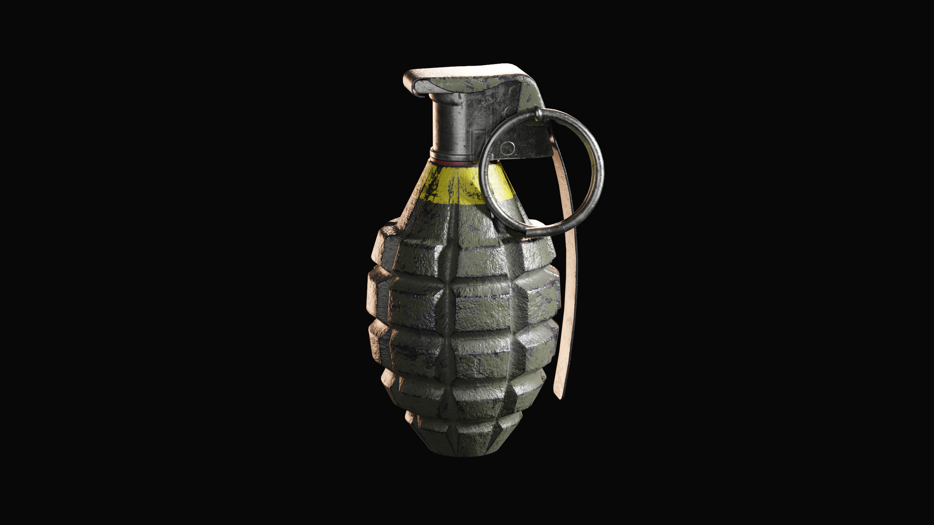 Mk 2 Grenade Model - TurboSquid 2102318