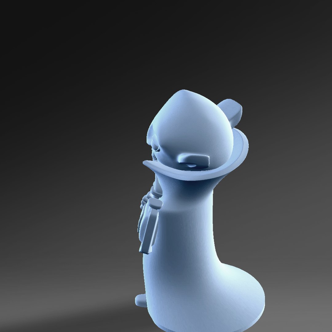 3D Model Funny Vampire With Donated Blood - TurboSquid 1973222