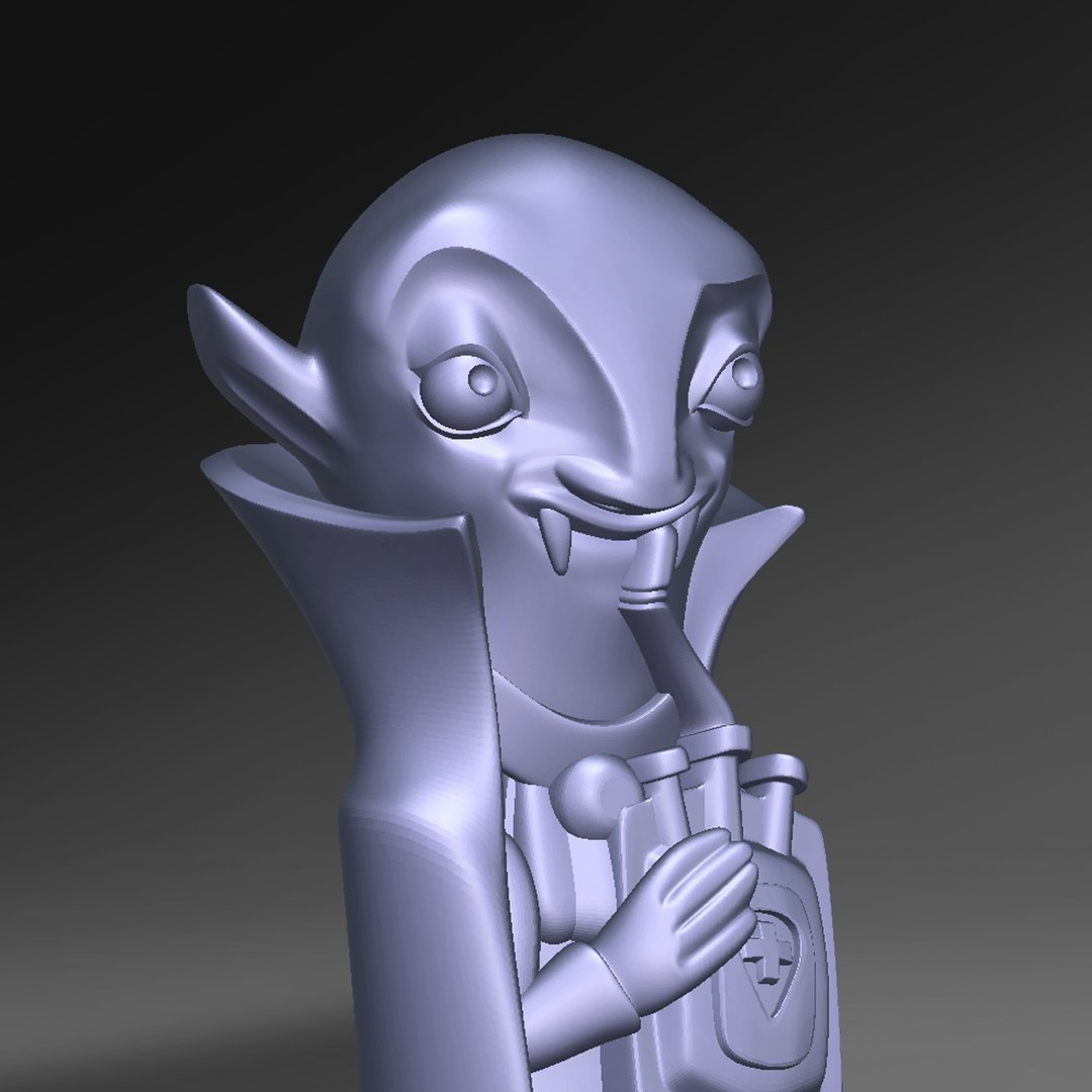 3D Model Funny Vampire With Donated Blood - TurboSquid 1973222