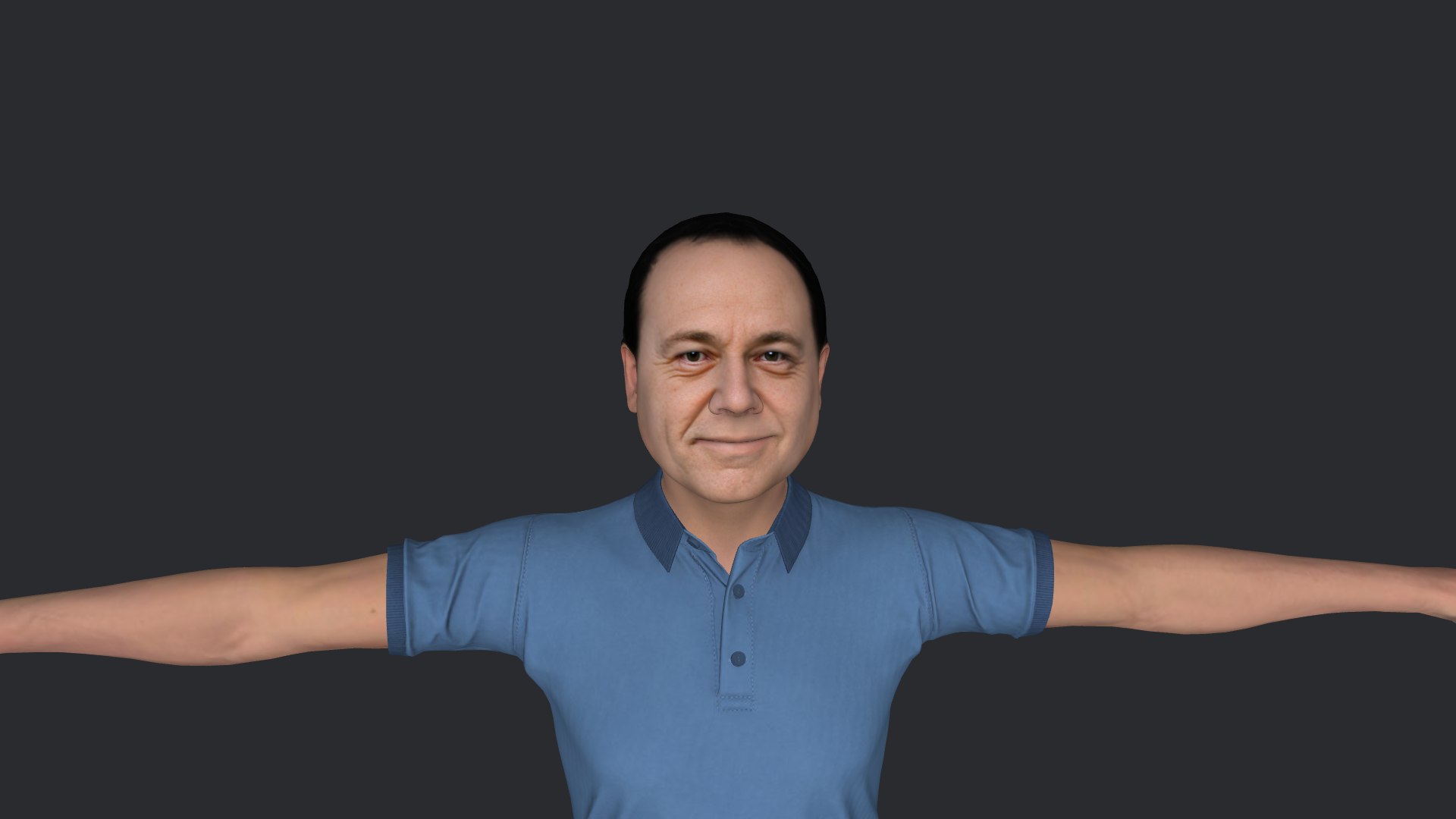 Kevin Spacey Hyper Realistic Full Body Fully Rigged 3D Character 3D ...