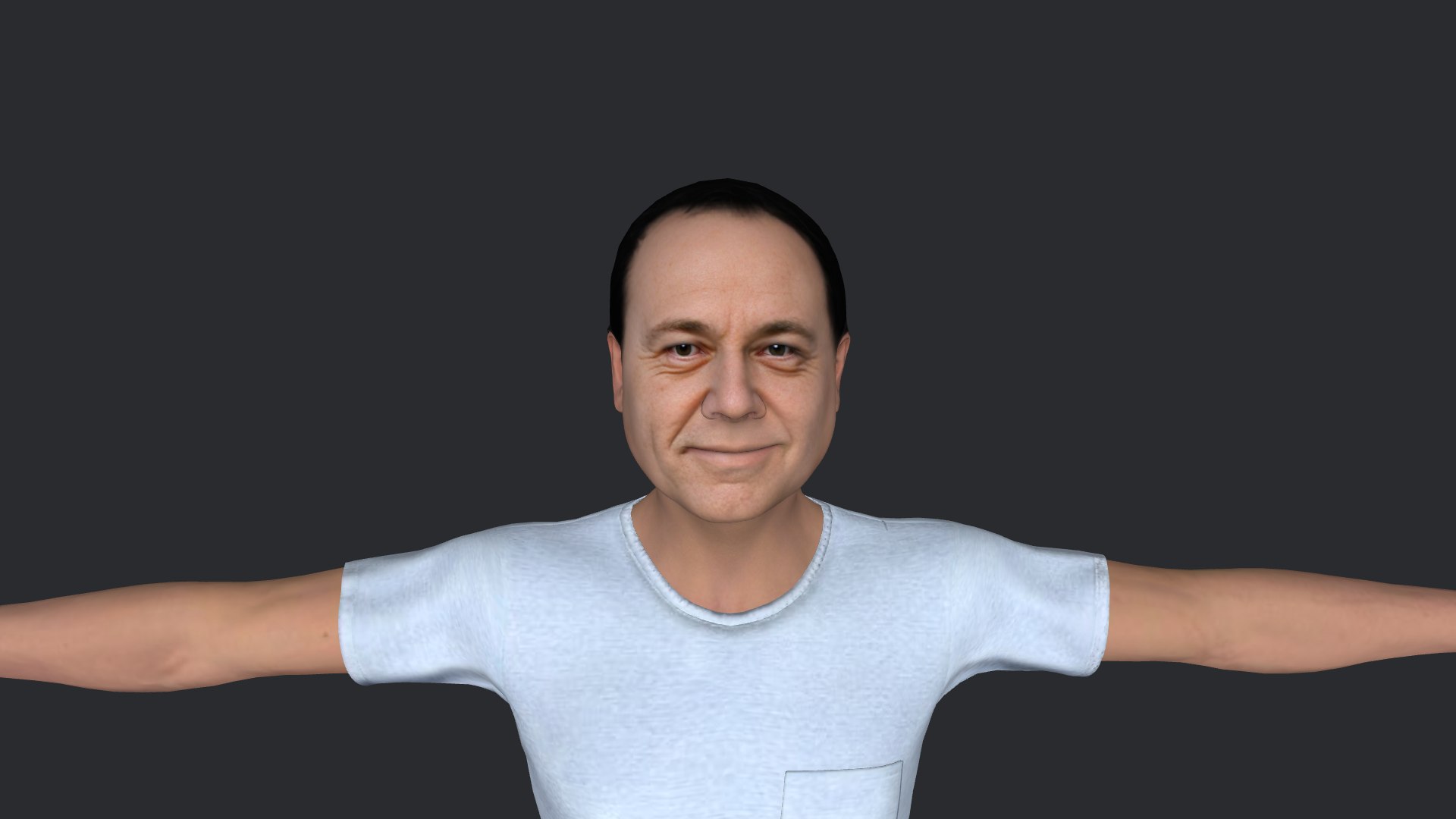 Kevin Spacey Hyper Realistic Full Body Fully Rigged 3D Character 3D ...
