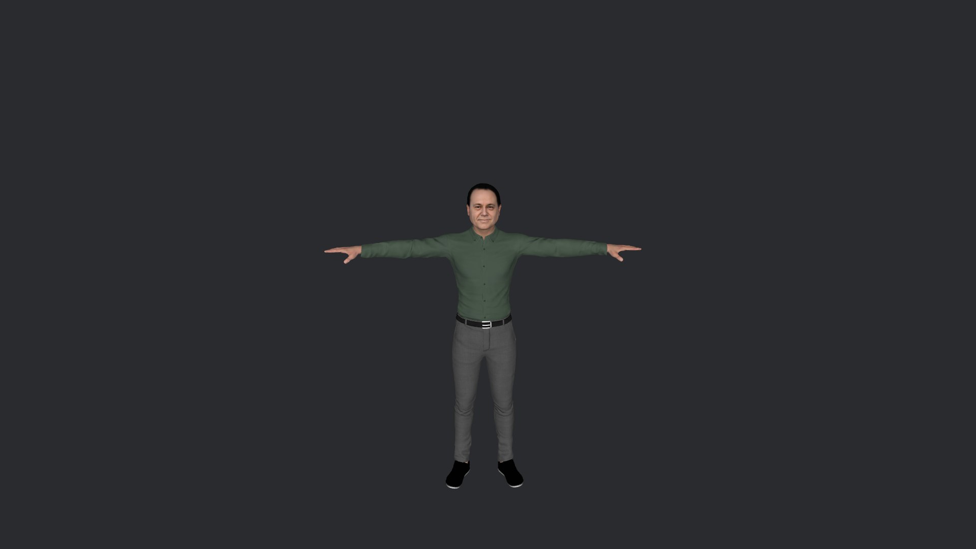 Kevin Spacey Hyper Realistic Full Body Fully Rigged 3D Character 3D ...