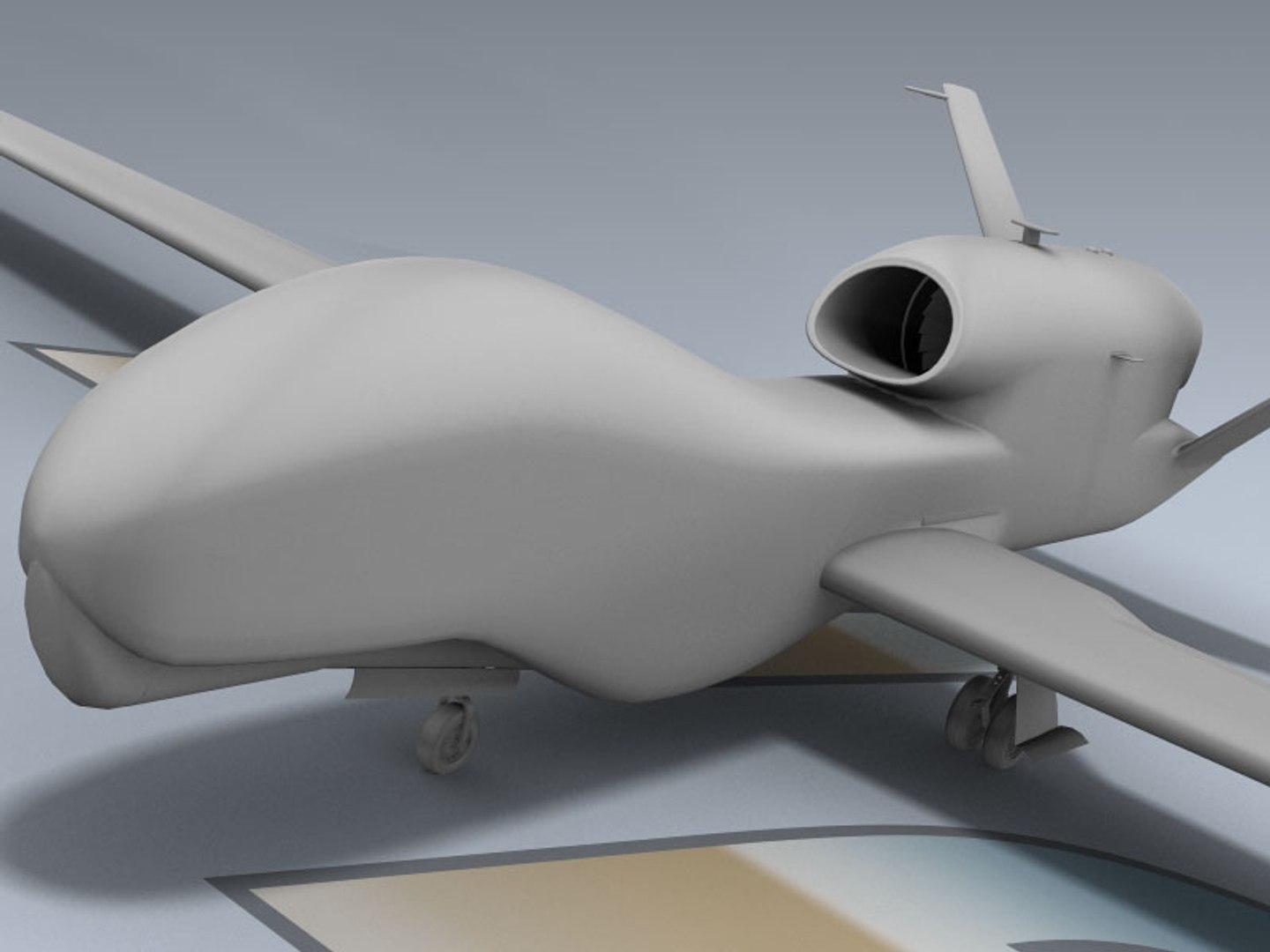 Rq-4a Operational Scheme 3d Max