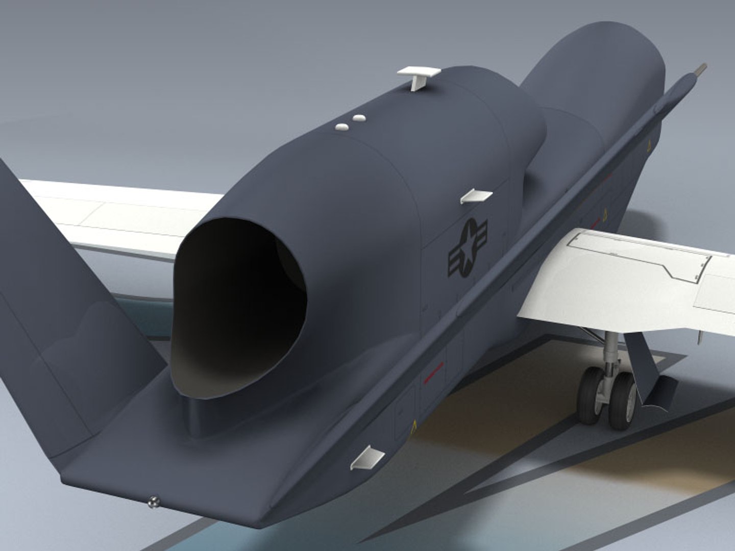 Rq-4a Operational Scheme 3d Max