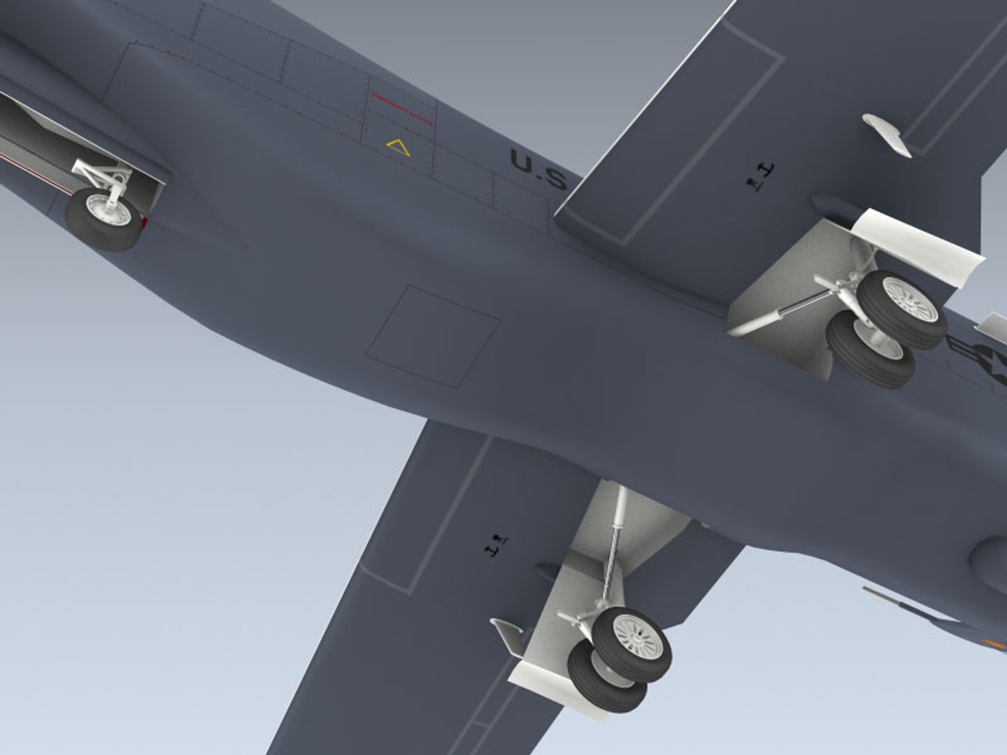 Rq-4a Operational Scheme 3d Max