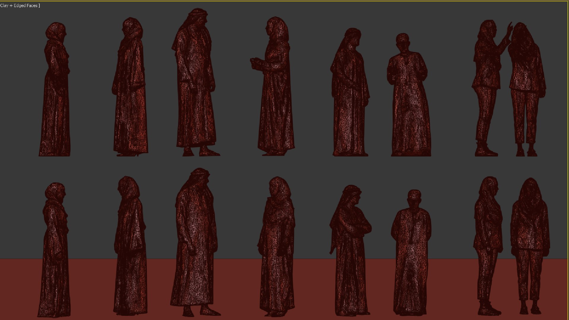 Arab Character 3D Model - TurboSquid 2298580