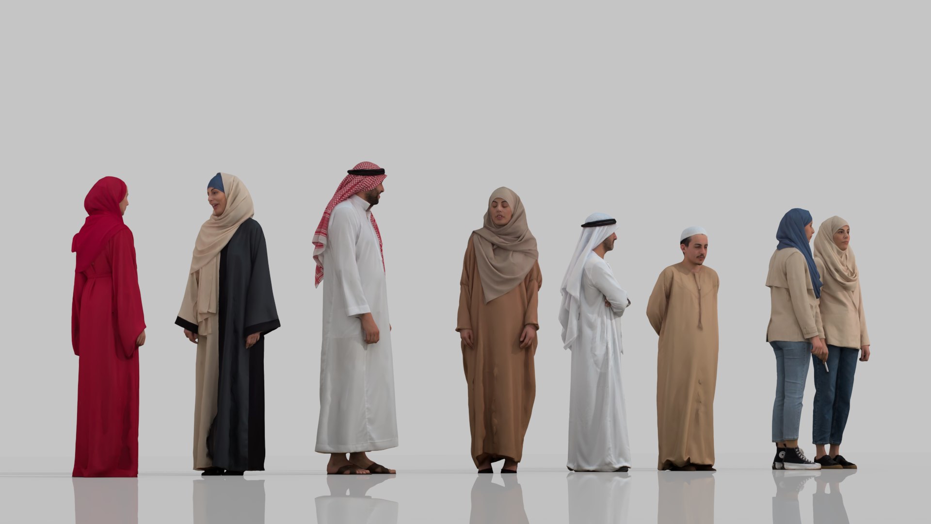 Arab Character 3D Model - TurboSquid 2298580