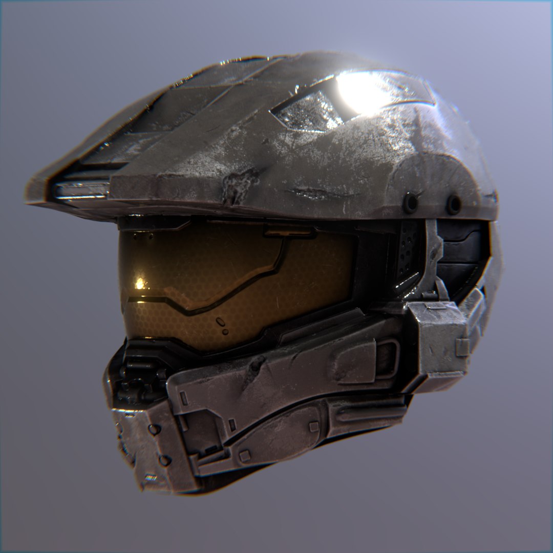 Master chief helmet halo model - TurboSquid 1289087