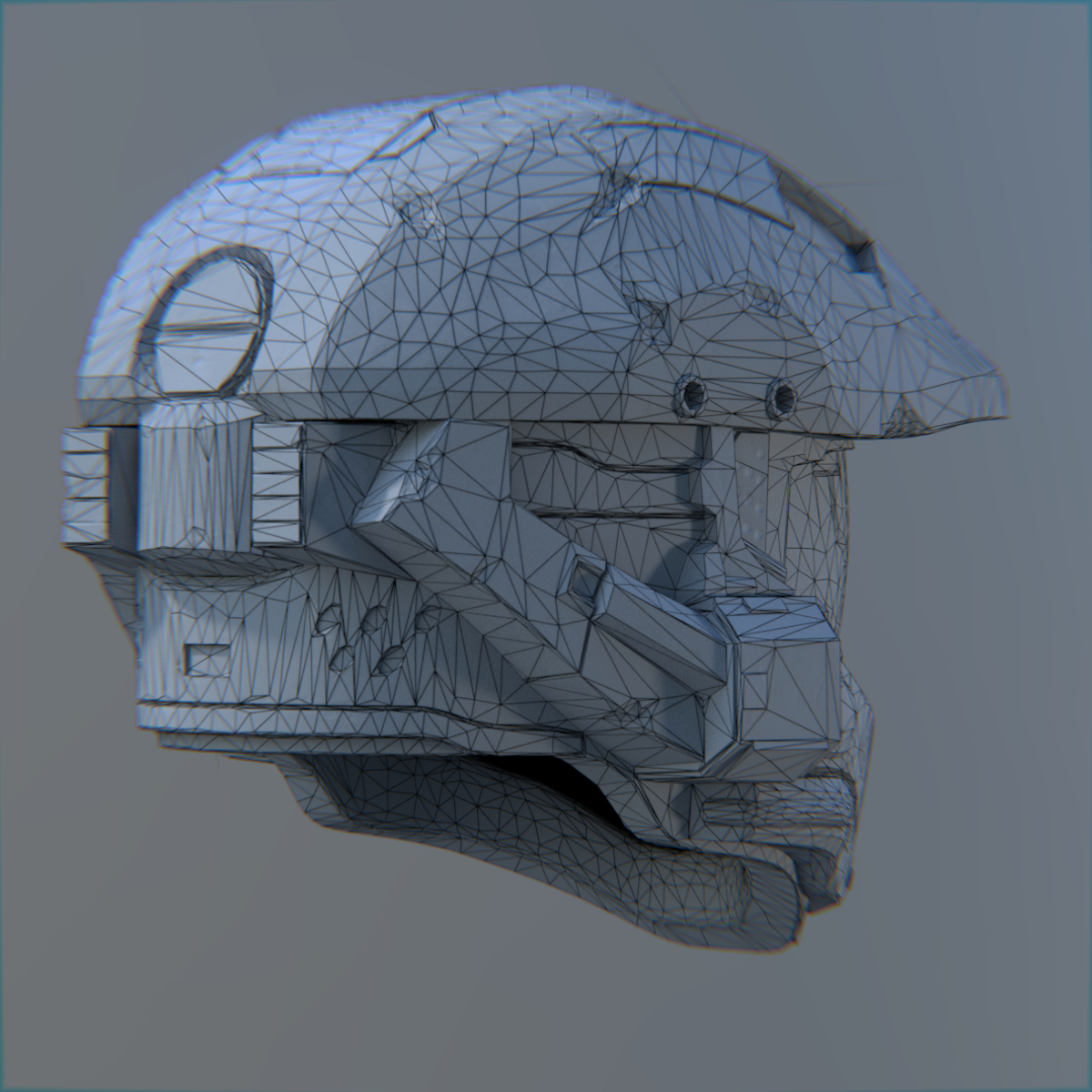 Master chief helmet halo model - TurboSquid 1289087
