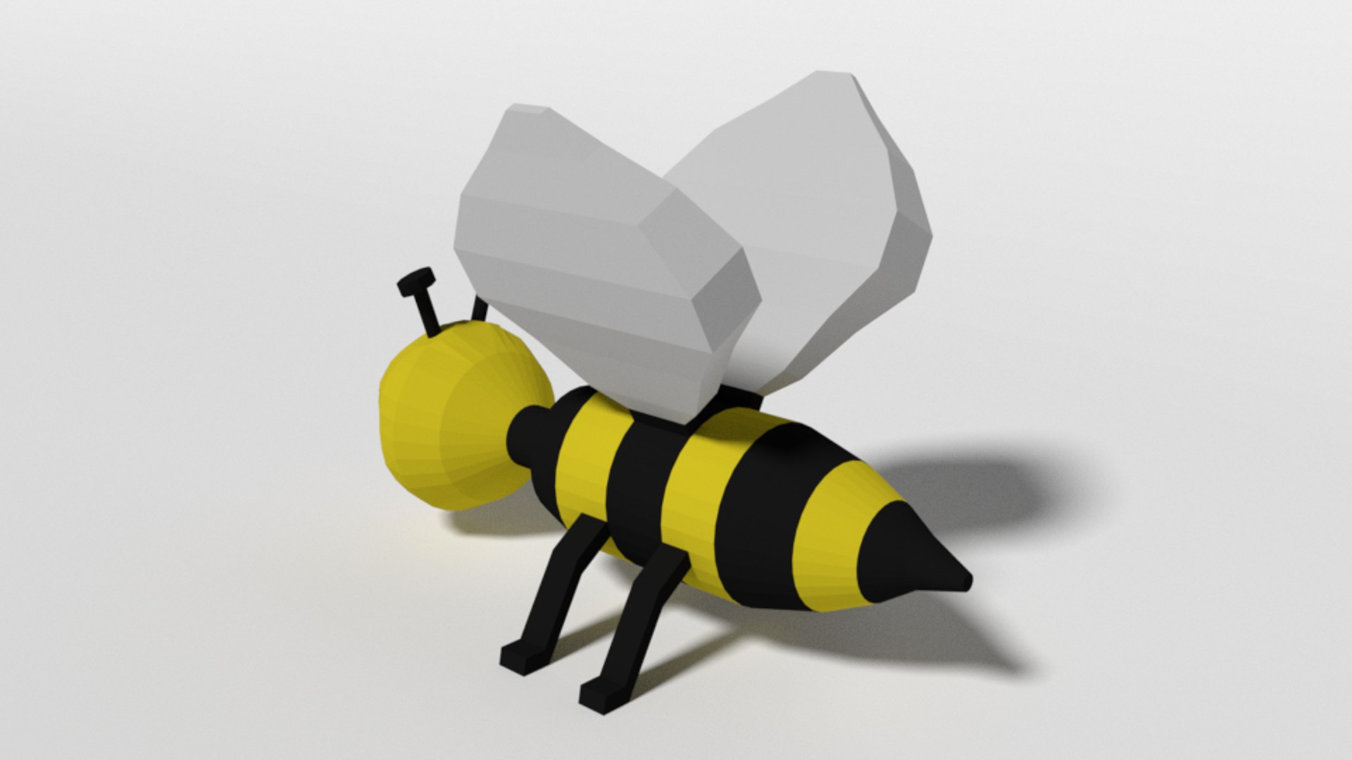 3D Bee Toy Model - TurboSquid 1443491
