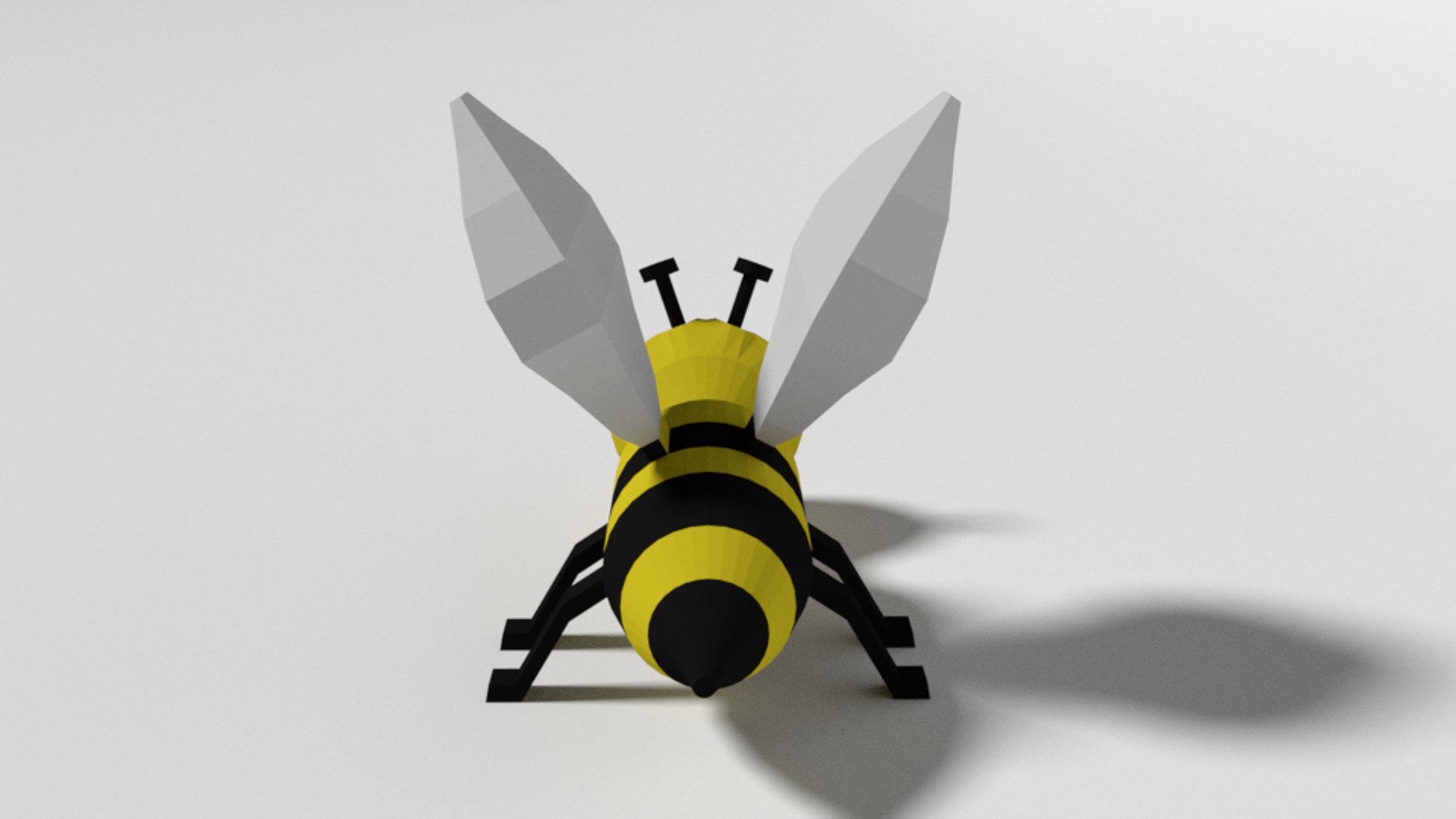 3D Bee Toy Model - TurboSquid 1443491
