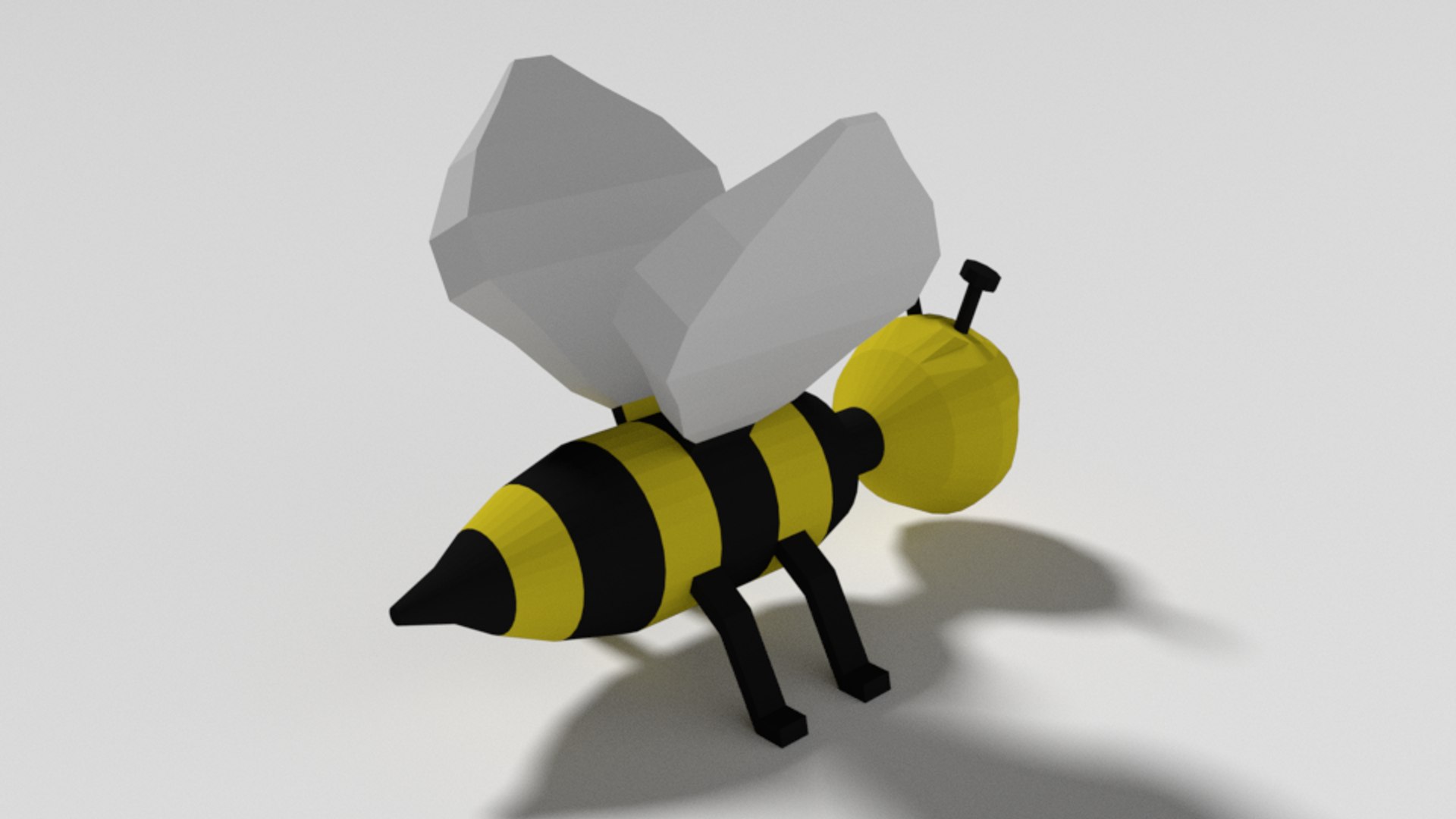 3D Bee Toy Model - TurboSquid 1443491