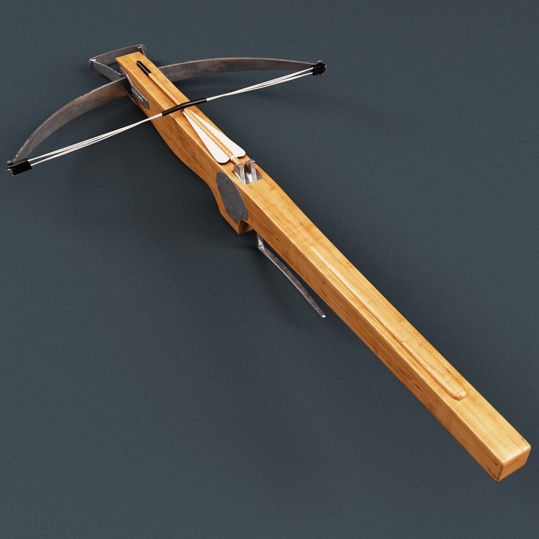 Medieval Crossbow 3d Max