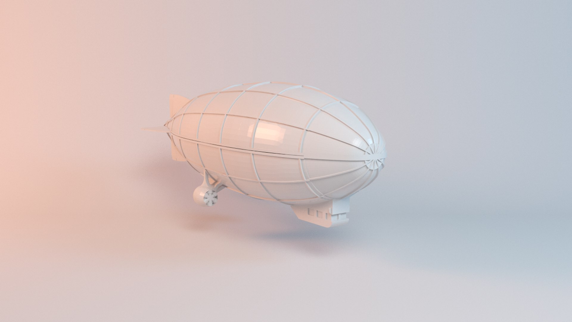 3D Zeppelin Model - TurboSquid 1310008
