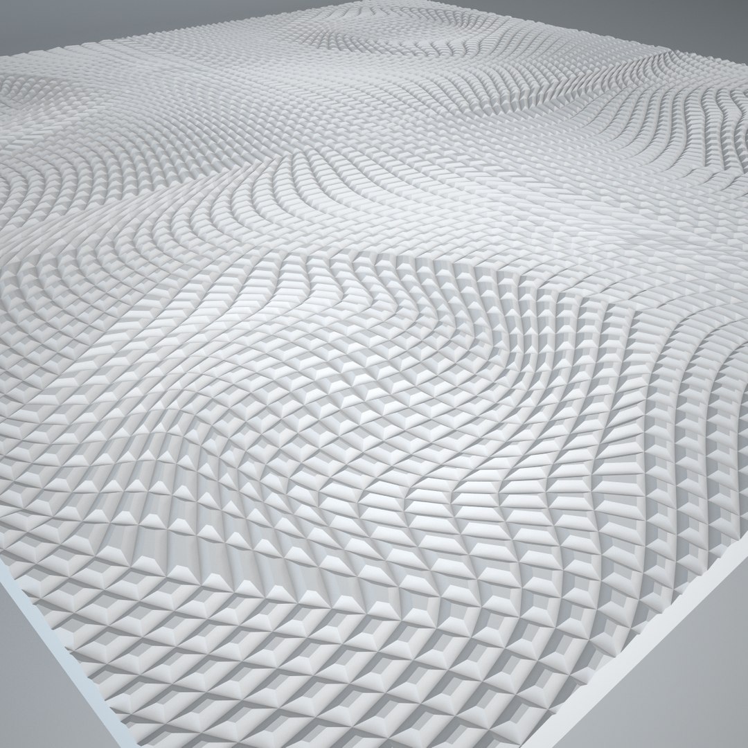 3d model wall panel