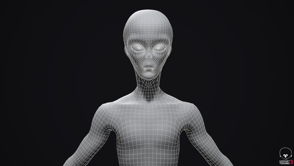 3D Alien - TurboSquid 1810865