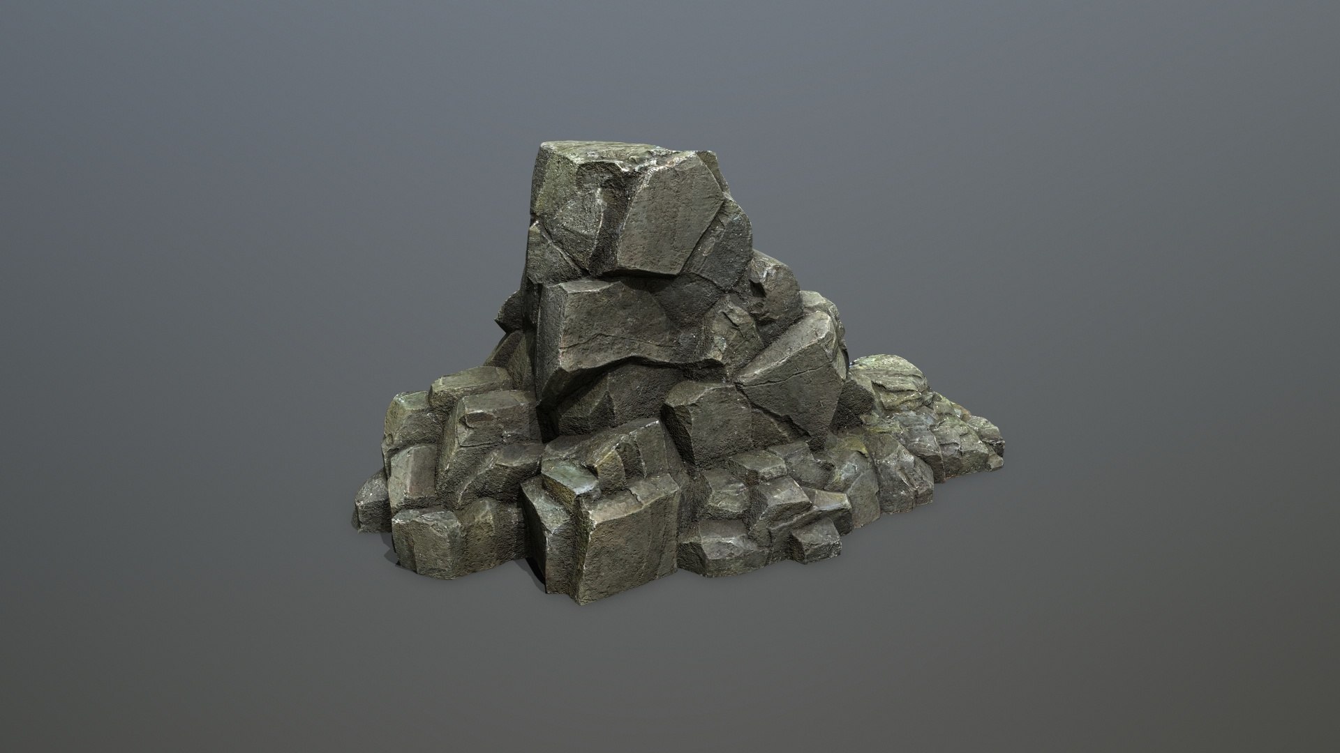 Cliff Rocks Model - TurboSquid 2377184