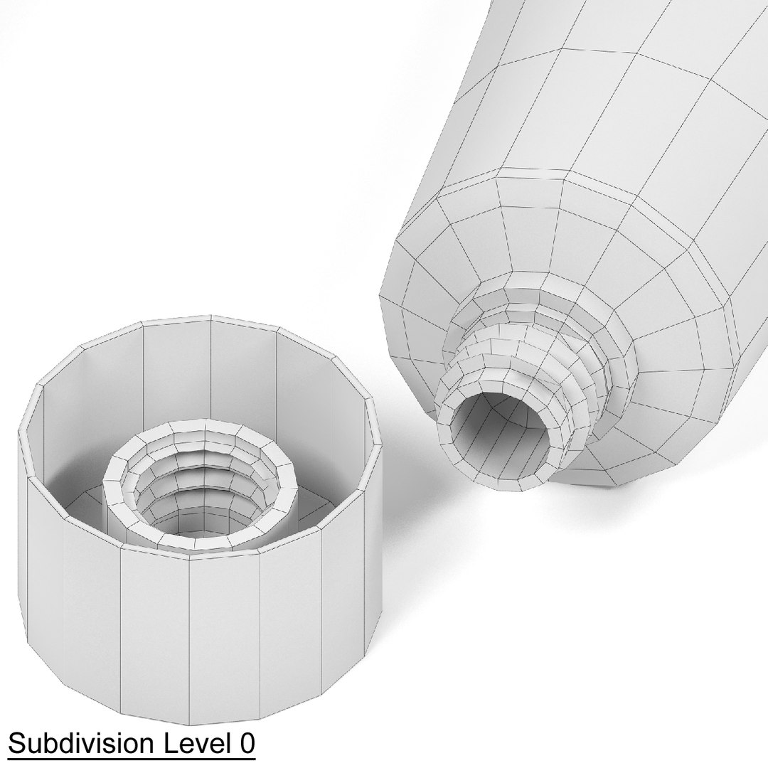 Tube Box 3D Model - TurboSquid 1349361