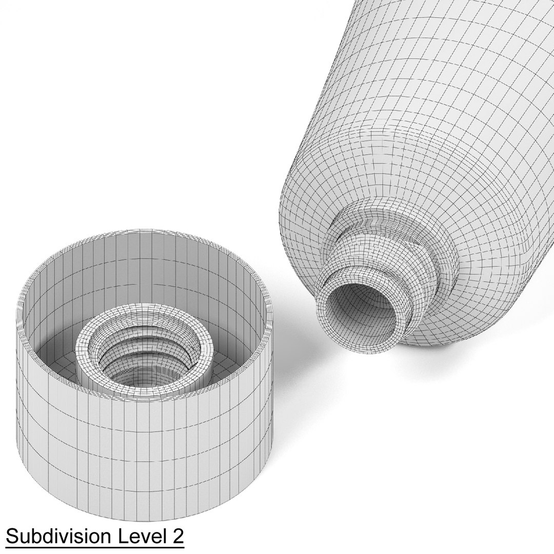 Tube Box 3D Model - TurboSquid 1349361