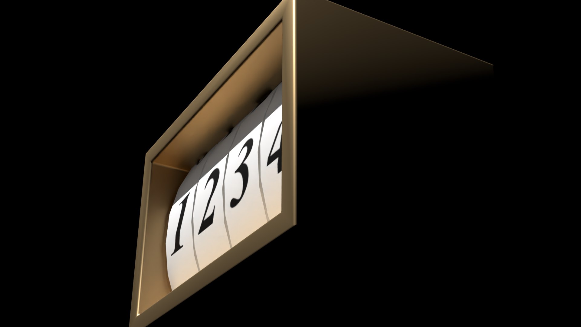 3D Barrel Counter Ready For Anims Model - TurboSquid 1958573