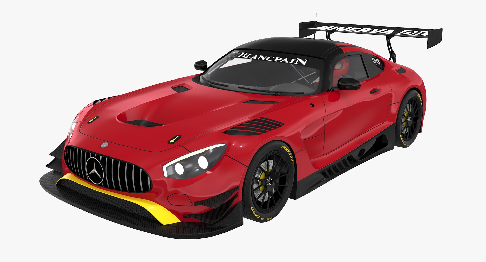 Mercedes amg gt3 3D - TurboSquid 1679879