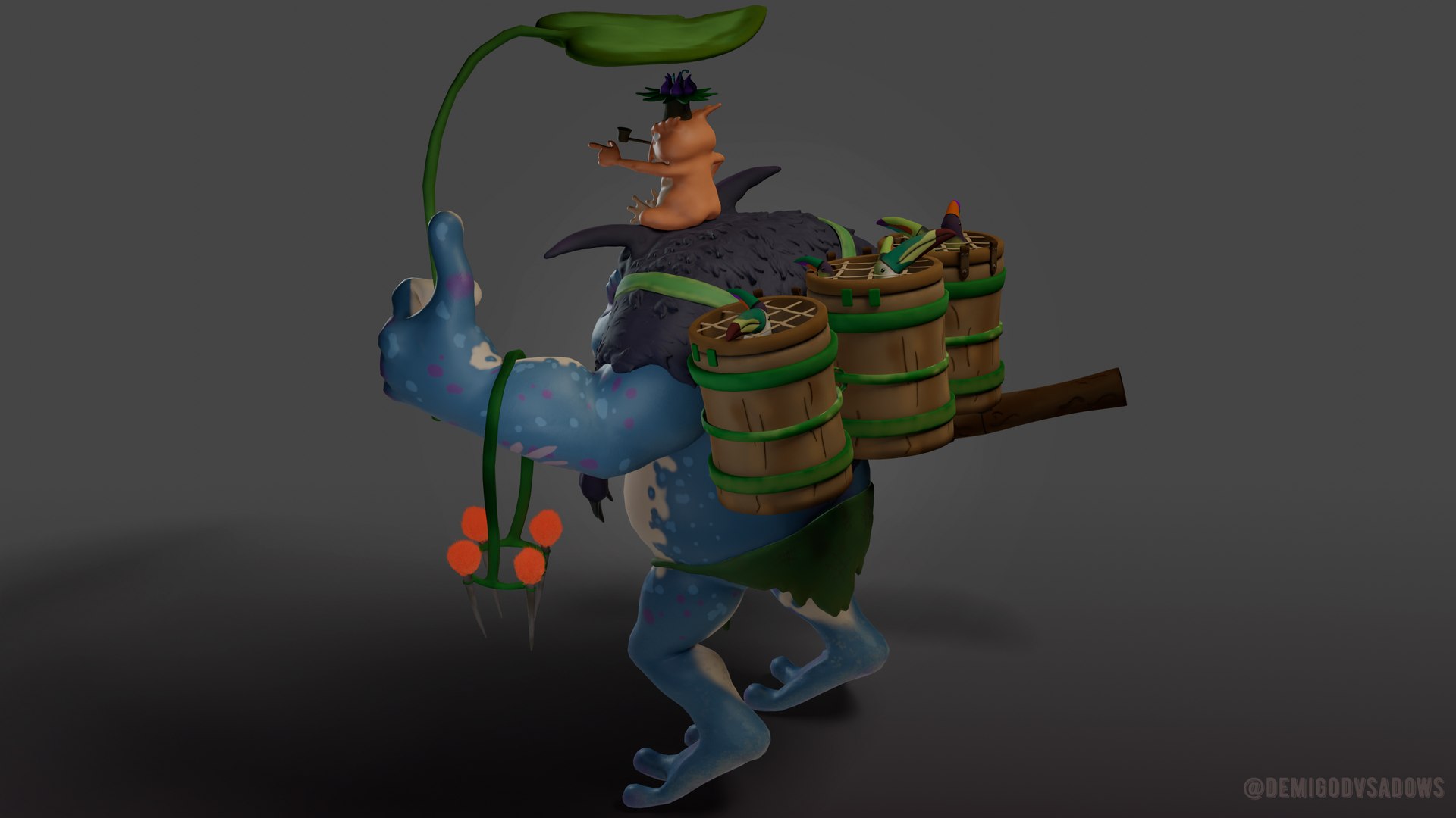 Stylezed 3D Character - Toad Hunter 3D model - TurboSquid 1995434