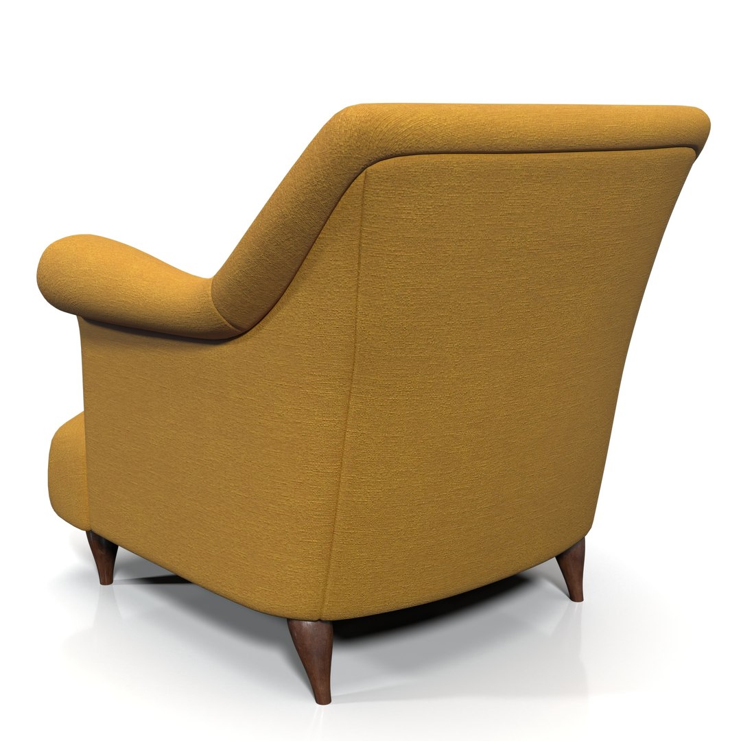 3D Model Goddard Armchair PBR - TurboSquid 2242663