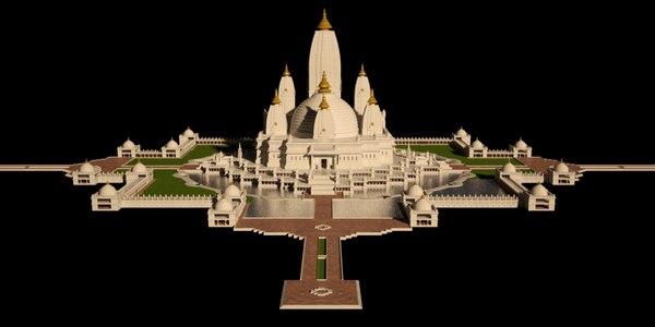 3D Hindu-Temple Models | TurboSquid