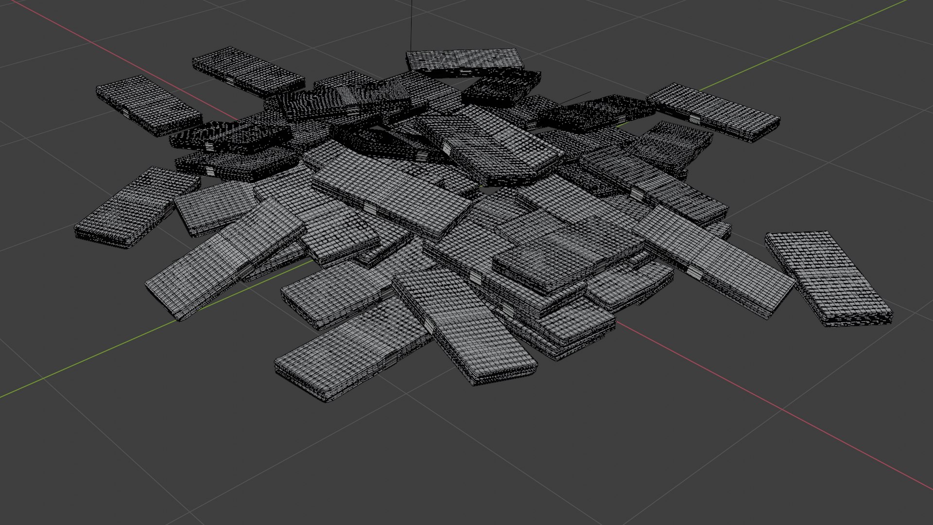 Pile Of 100 Dollar Bills 3D Model - TurboSquid 1730299