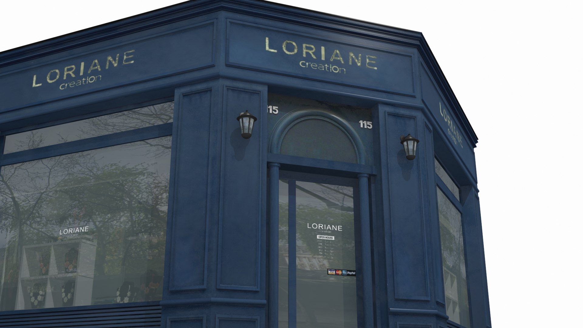 Corner Store 3D Model - TurboSquid 1639064