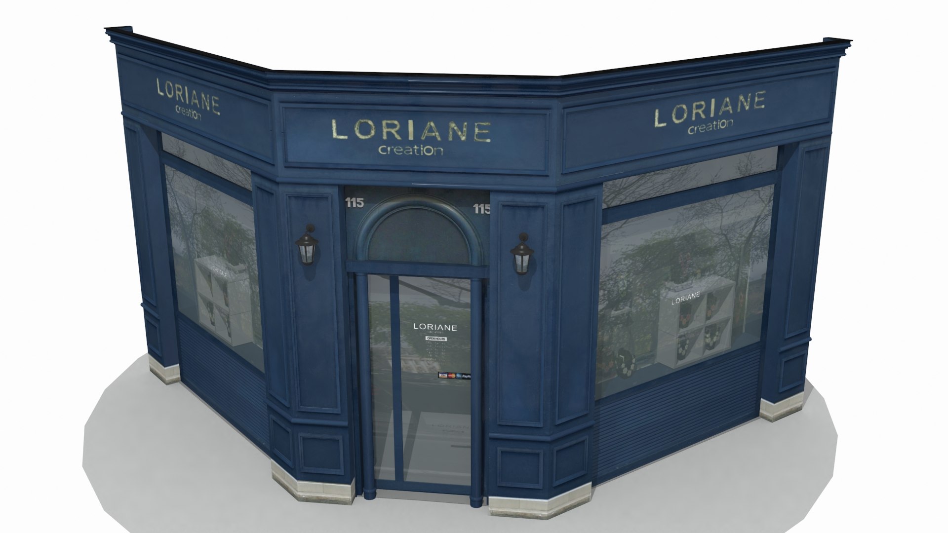 Corner Store 3D Model - TurboSquid 1639064