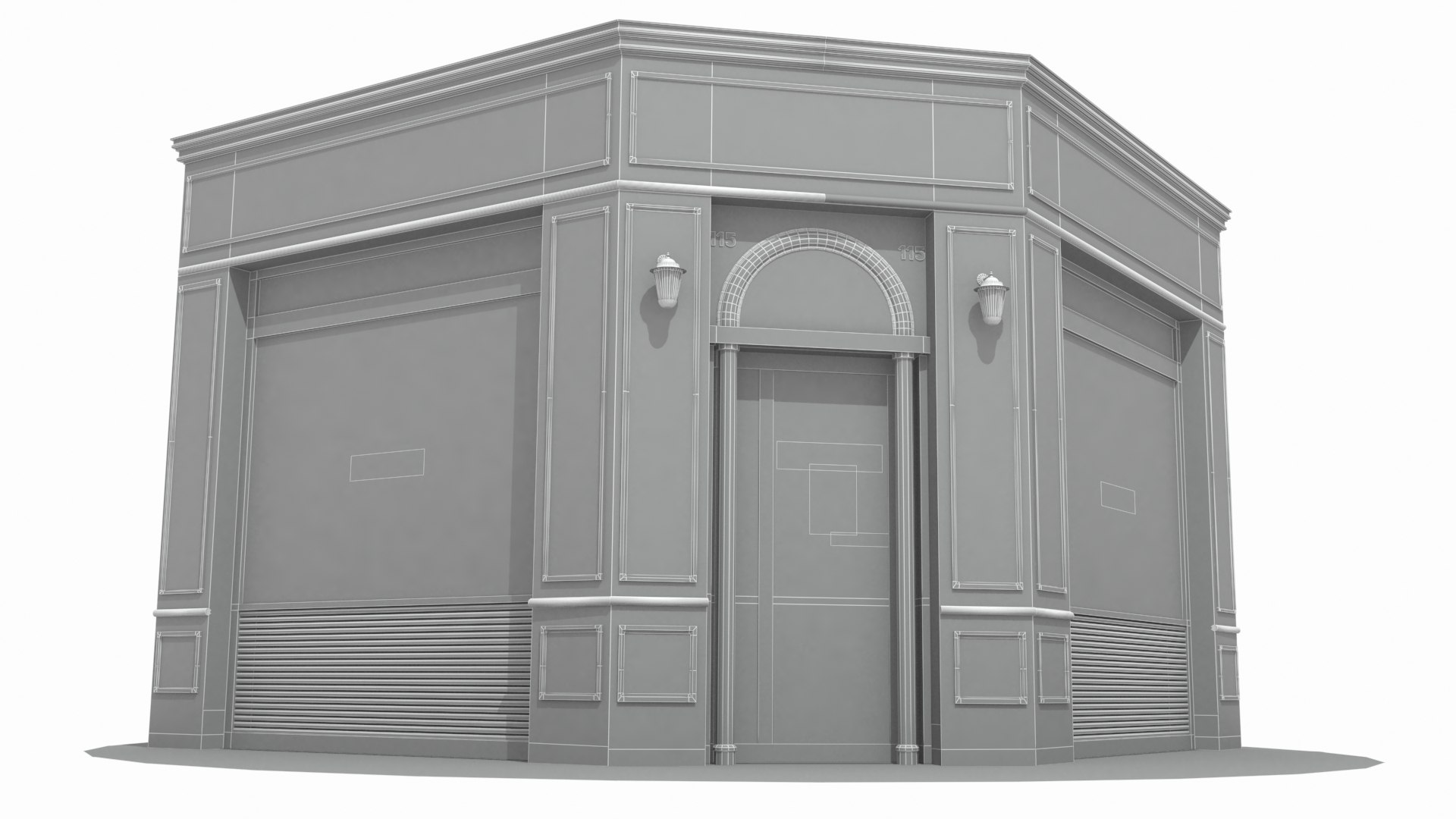 Corner Store 3D Model - TurboSquid 1639064