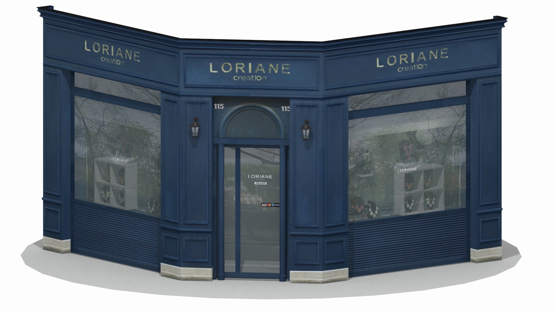 Corner Store 3D Model - TurboSquid 1639064