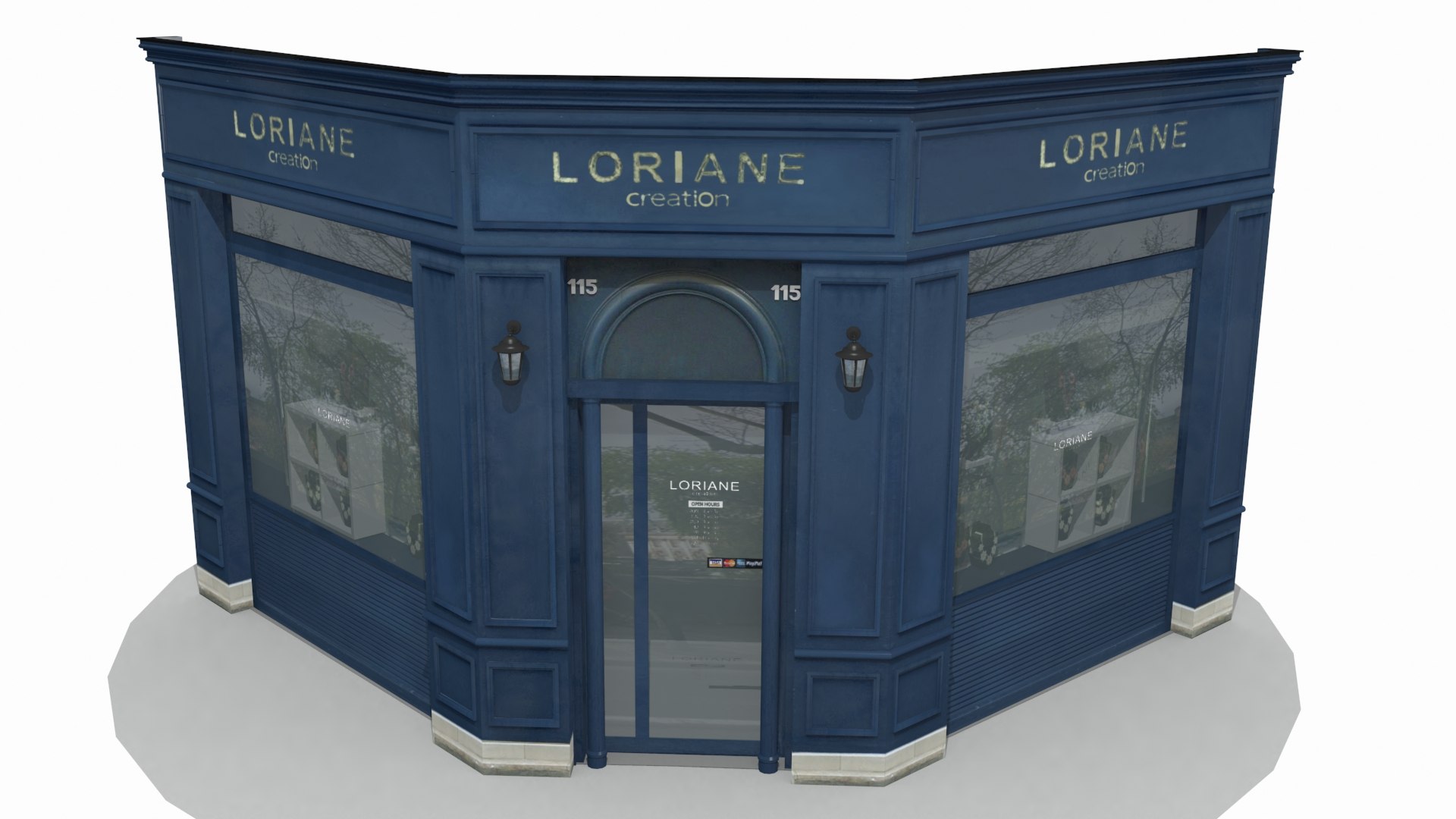 Corner Store 3D Model - TurboSquid 1639064