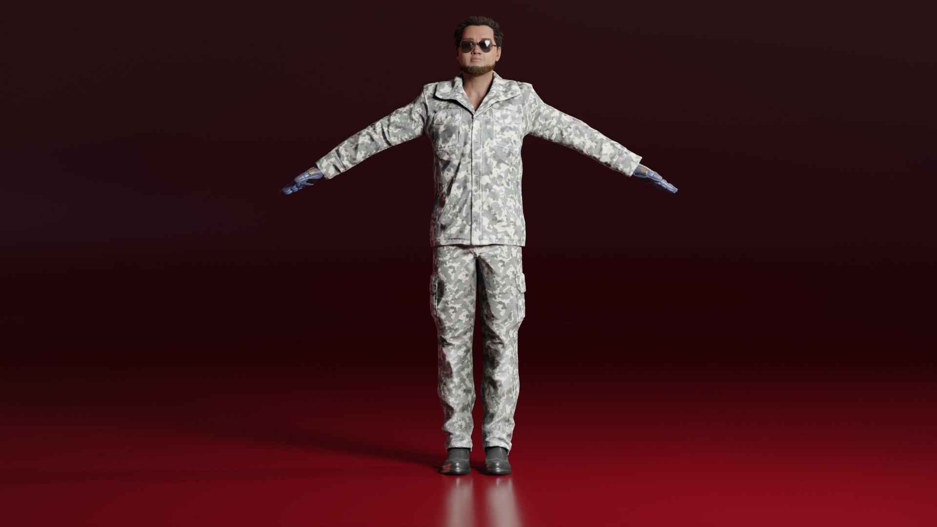 Soldier realistic fully rigged man character 3D model - TurboSquid 2095234