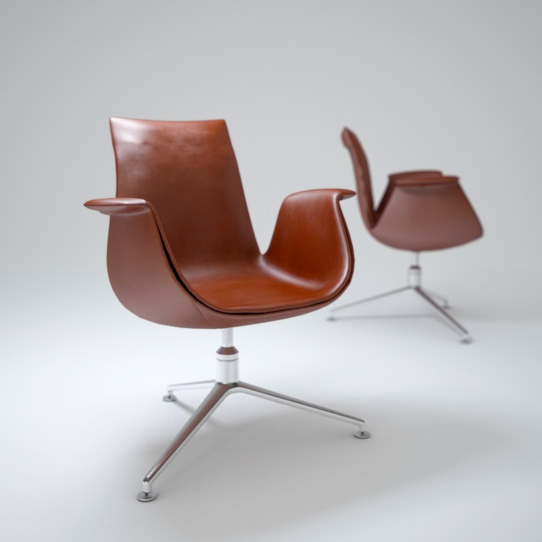Fk-lounge-chair 3d Max