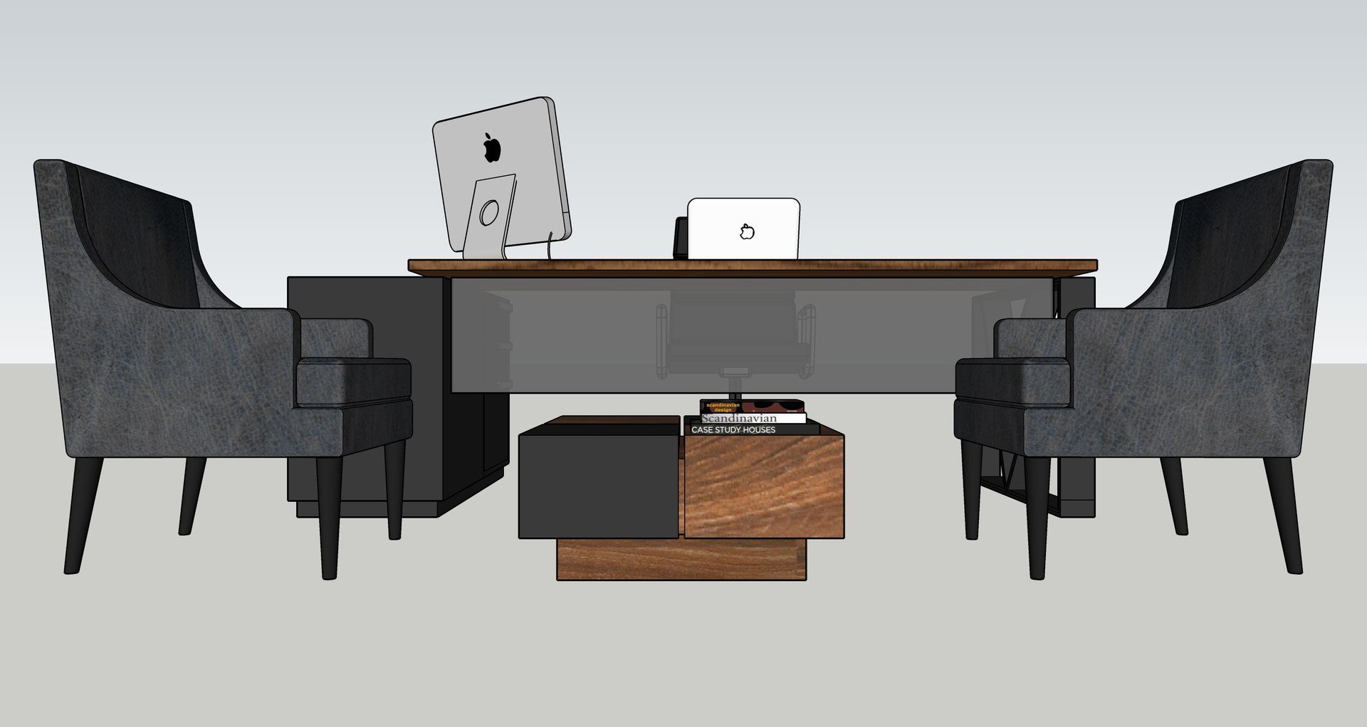 Office Desk 3D model - TurboSquid 2181643