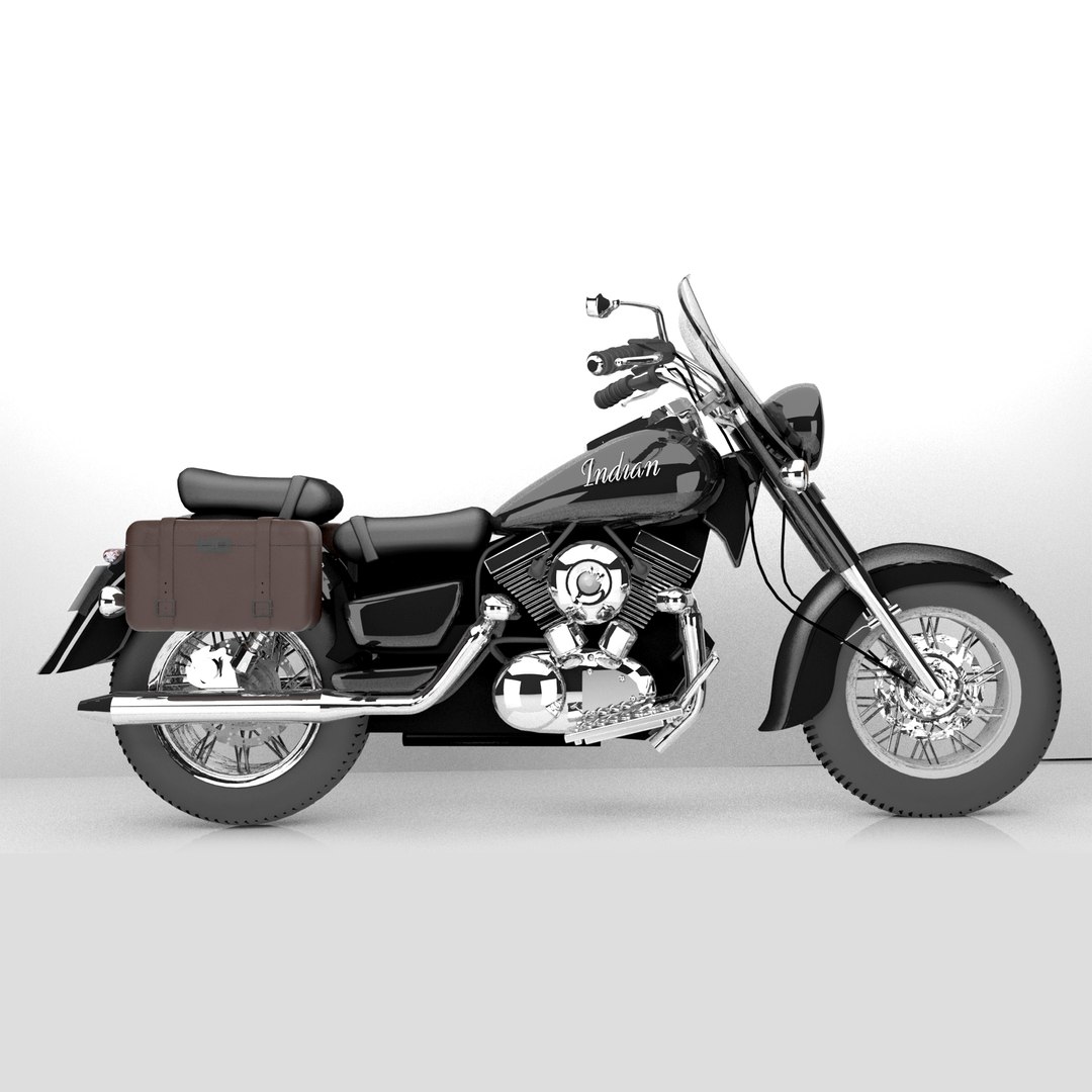 Indian Motorcycle 3D Model - TurboSquid 1516550