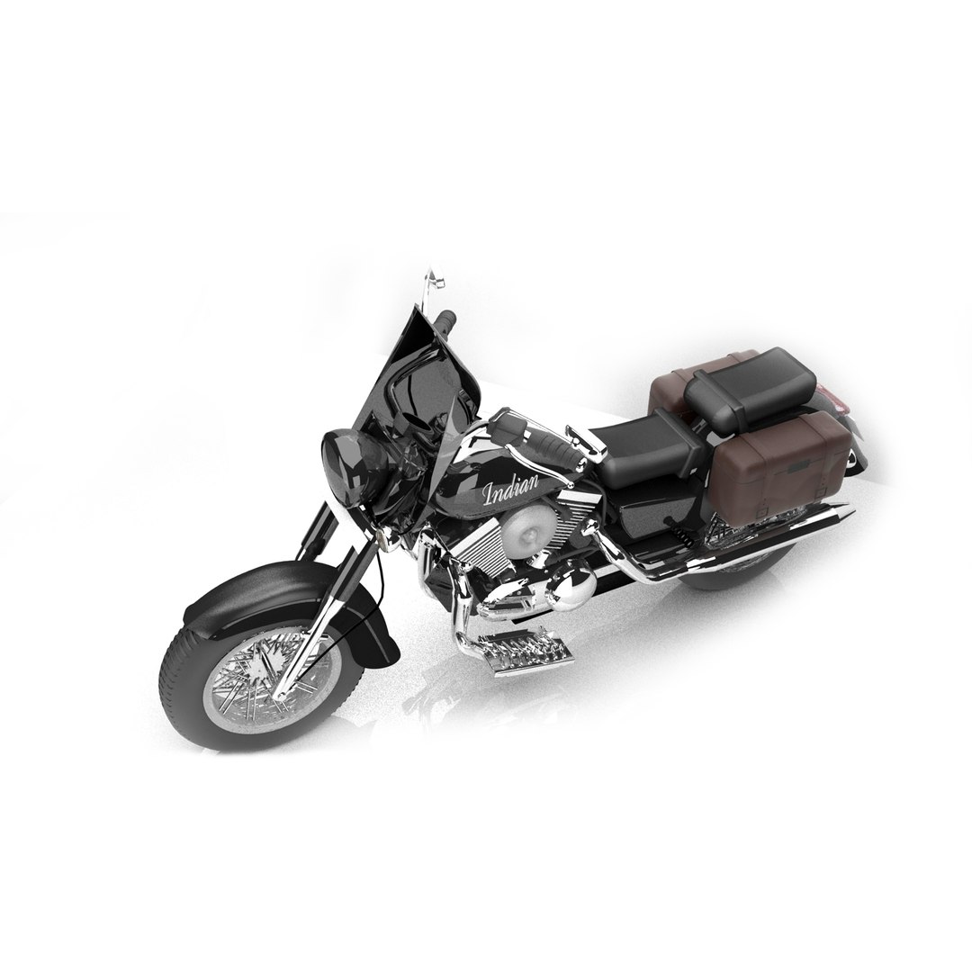 Indian Motorcycle 3D Model - TurboSquid 1516550