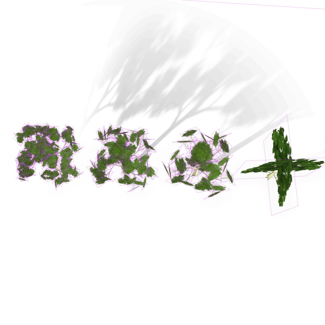 3D Trees Gaming Environment - TurboSquid 1243077