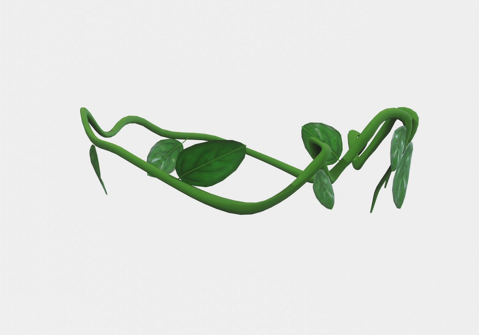 3D Leaf Necklace - TurboSquid 1892354