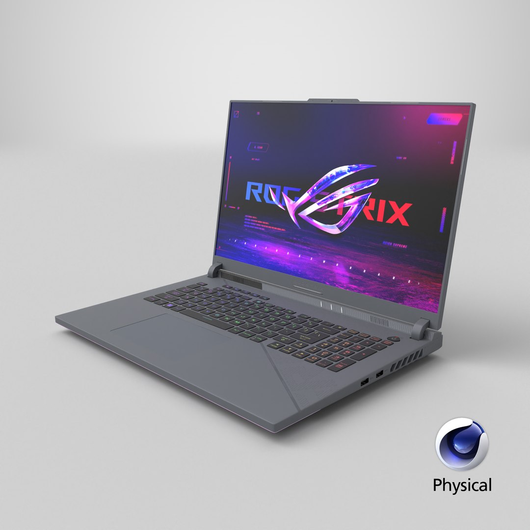 3D Model Asus ROG Strix G18 G814JIR - TurboSquid 2394629