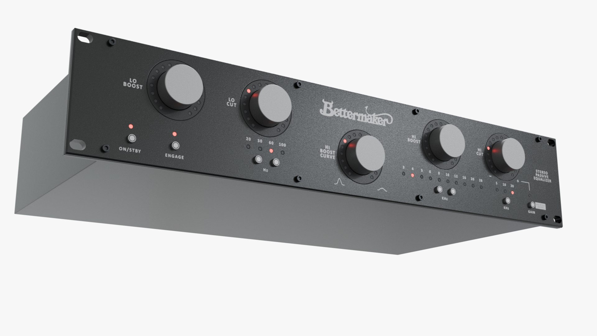 3D Bettermaker Stereo Passive Equalizer Model - TurboSquid 2280524