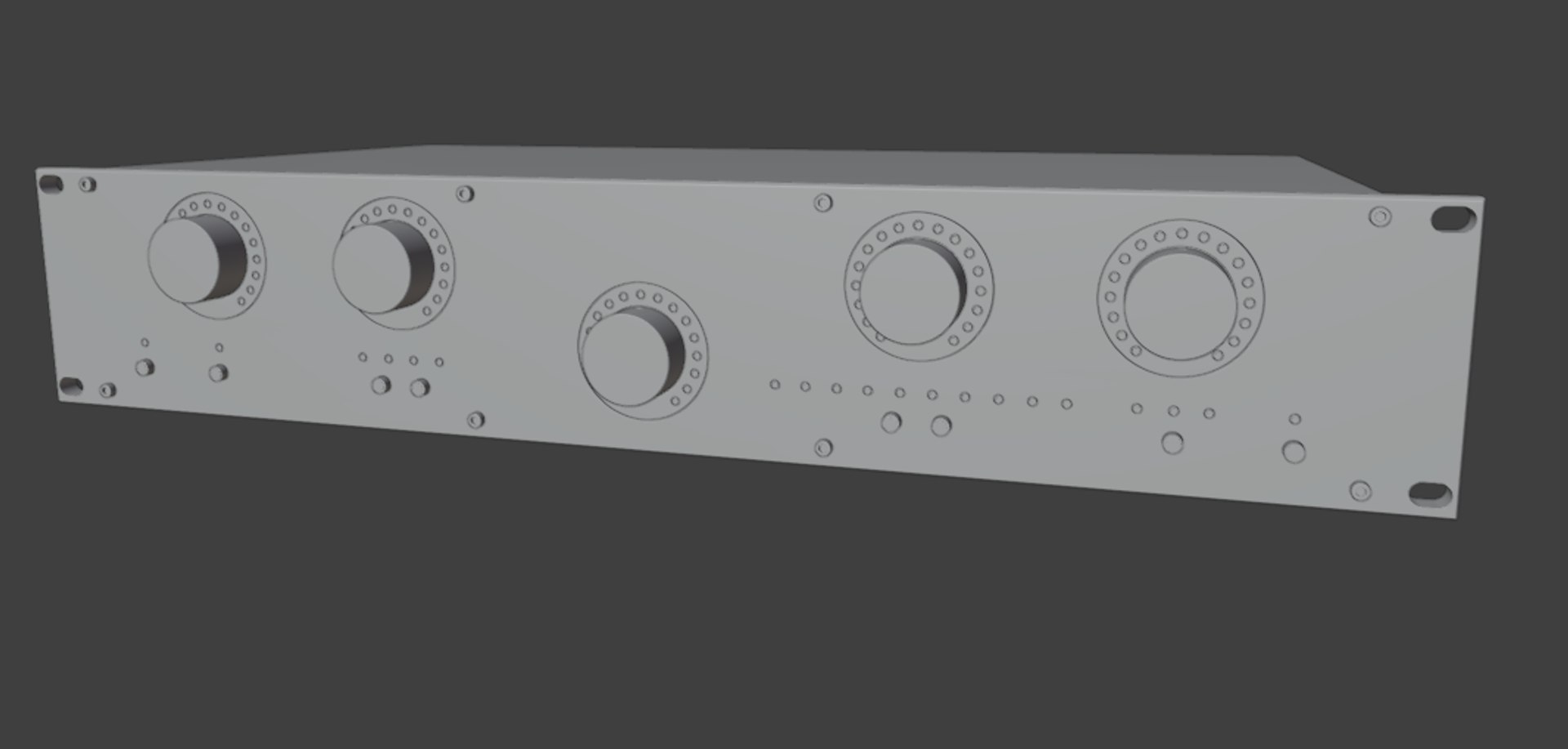 3D Bettermaker Stereo Passive Equalizer Model - TurboSquid 2280524
