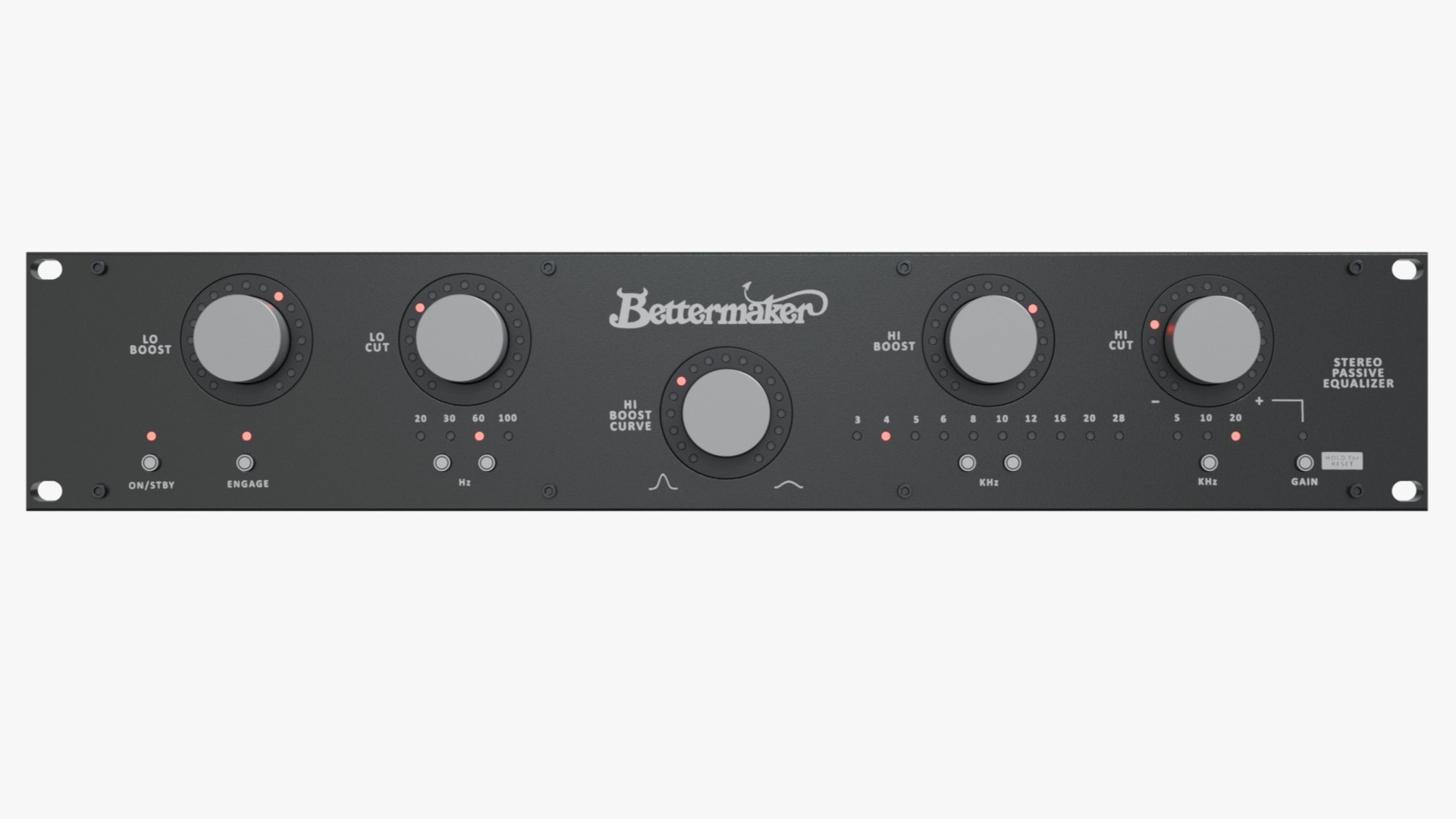 3D Bettermaker Stereo Passive Equalizer Model - TurboSquid 2280524