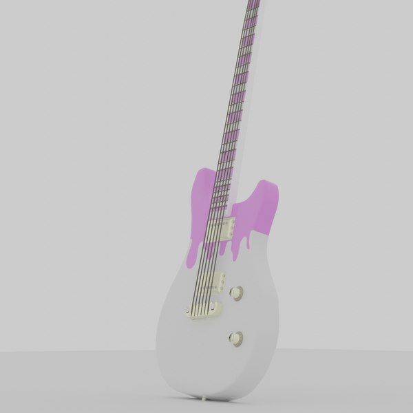 modelo 3d Guitarra electrica - TurboSquid 1980599