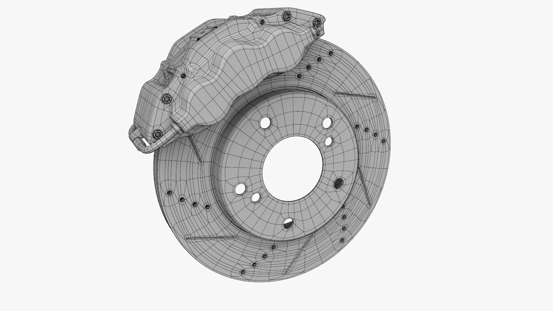 3D brake rotor model - TurboSquid 1560887
