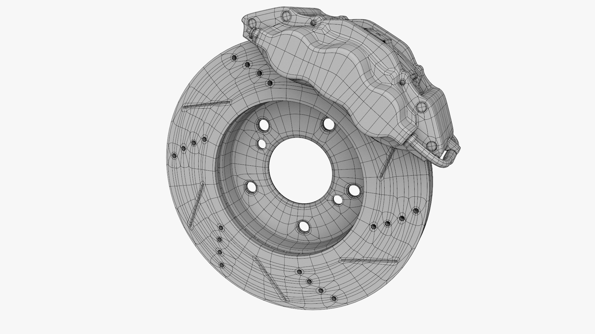 3D brake rotor model - TurboSquid 1560887