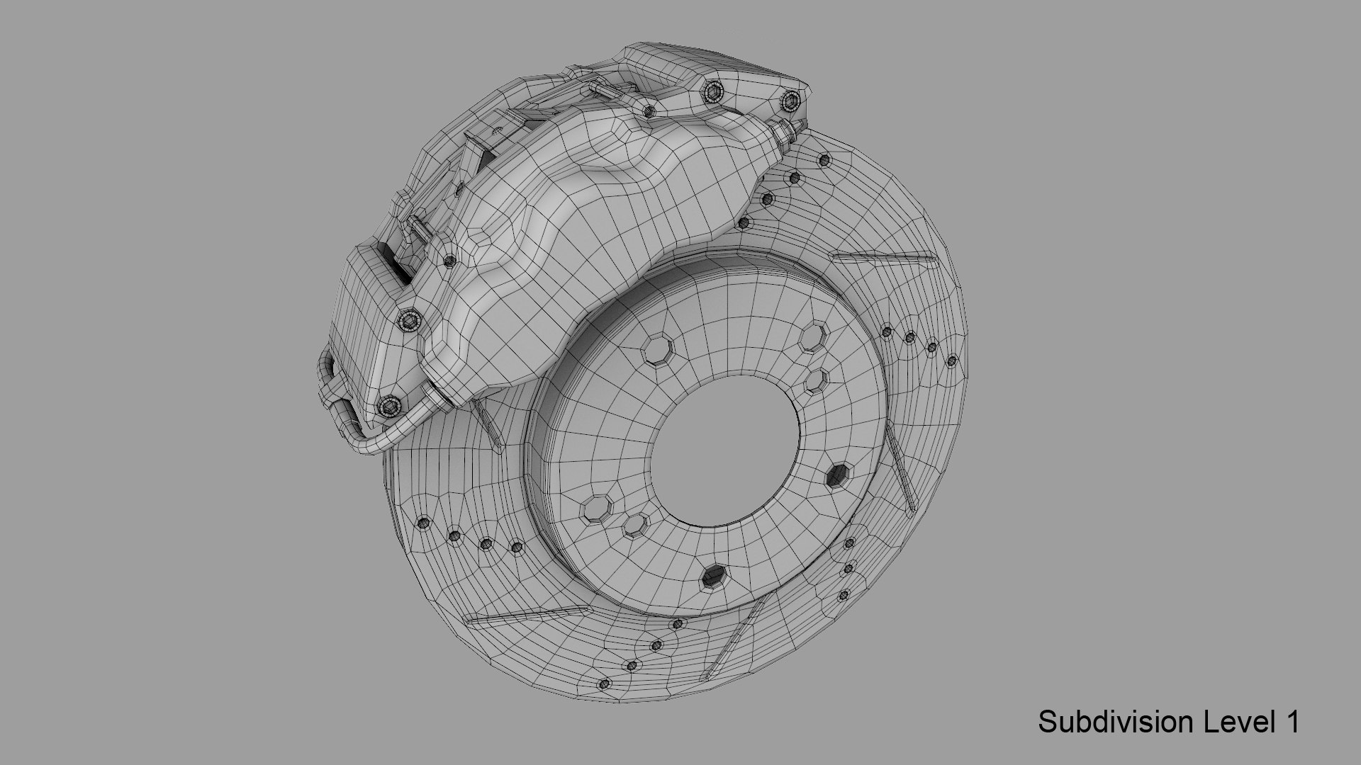 3D brake rotor model - TurboSquid 1560887