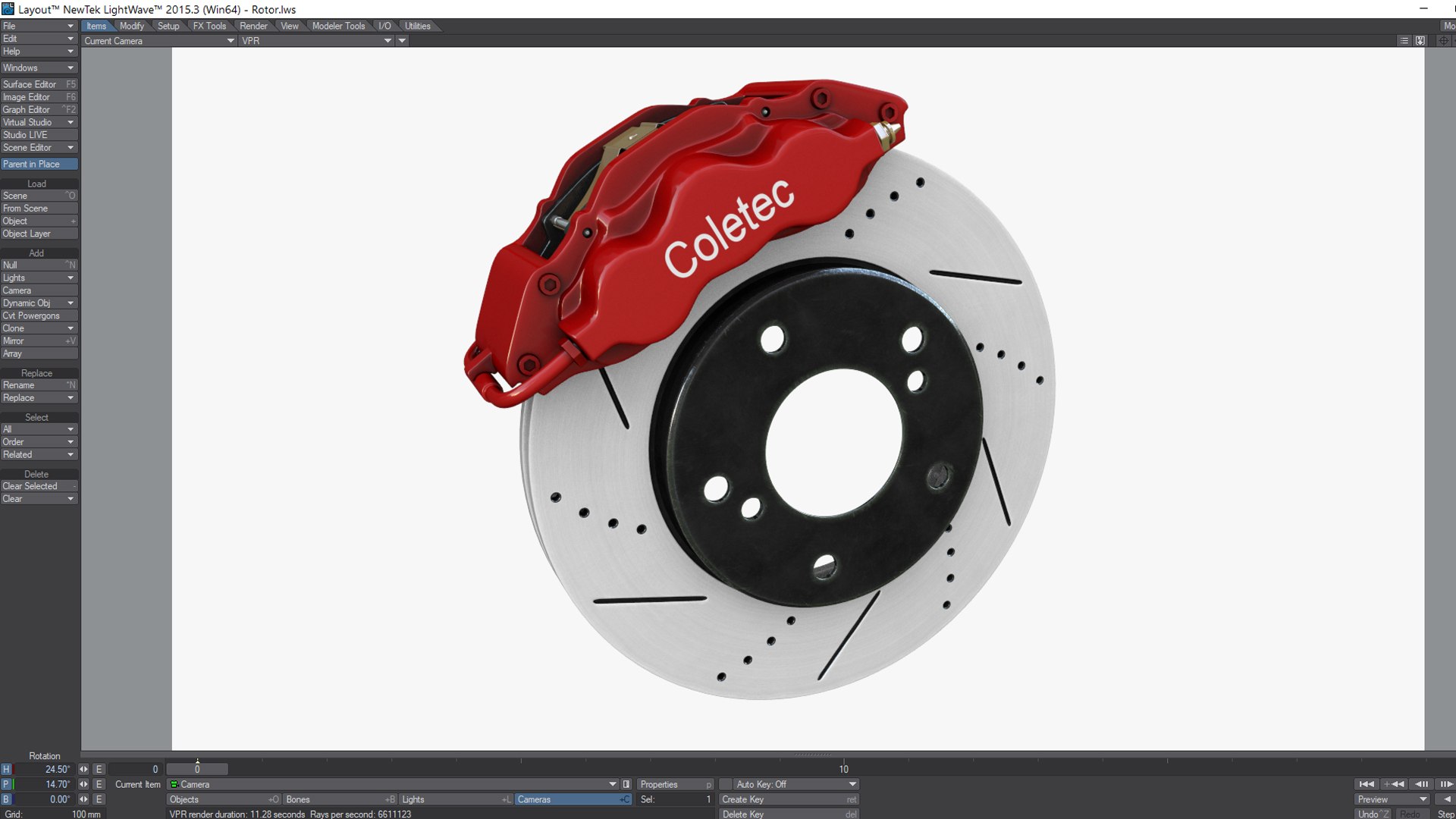 3D brake rotor model - TurboSquid 1560887